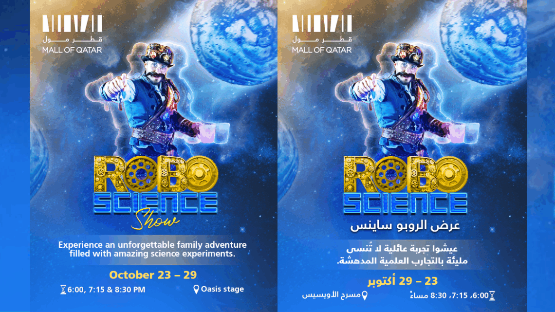 Robo Science Show – A Fun Family Science Adventure! - KidsloveQatar